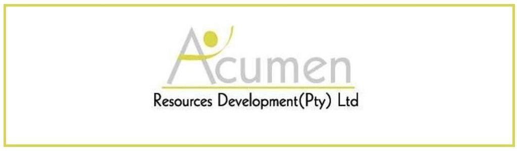 Acumen Resources Development Jobs and Vacancies - Careers24